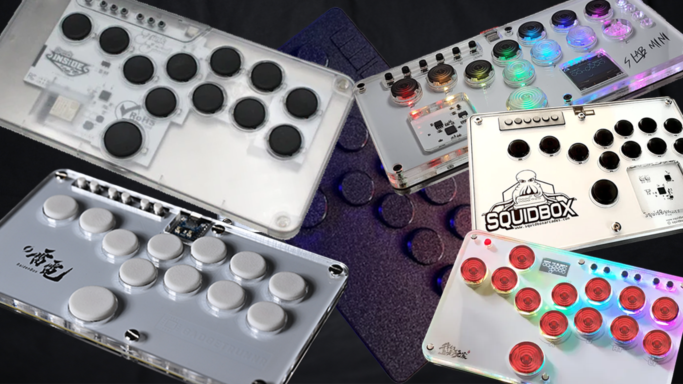6 Affordable Hitbox Style All-button Arcade Controller